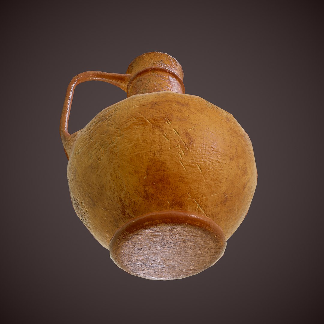 Clay Pot Model - TurboSquid 1435980