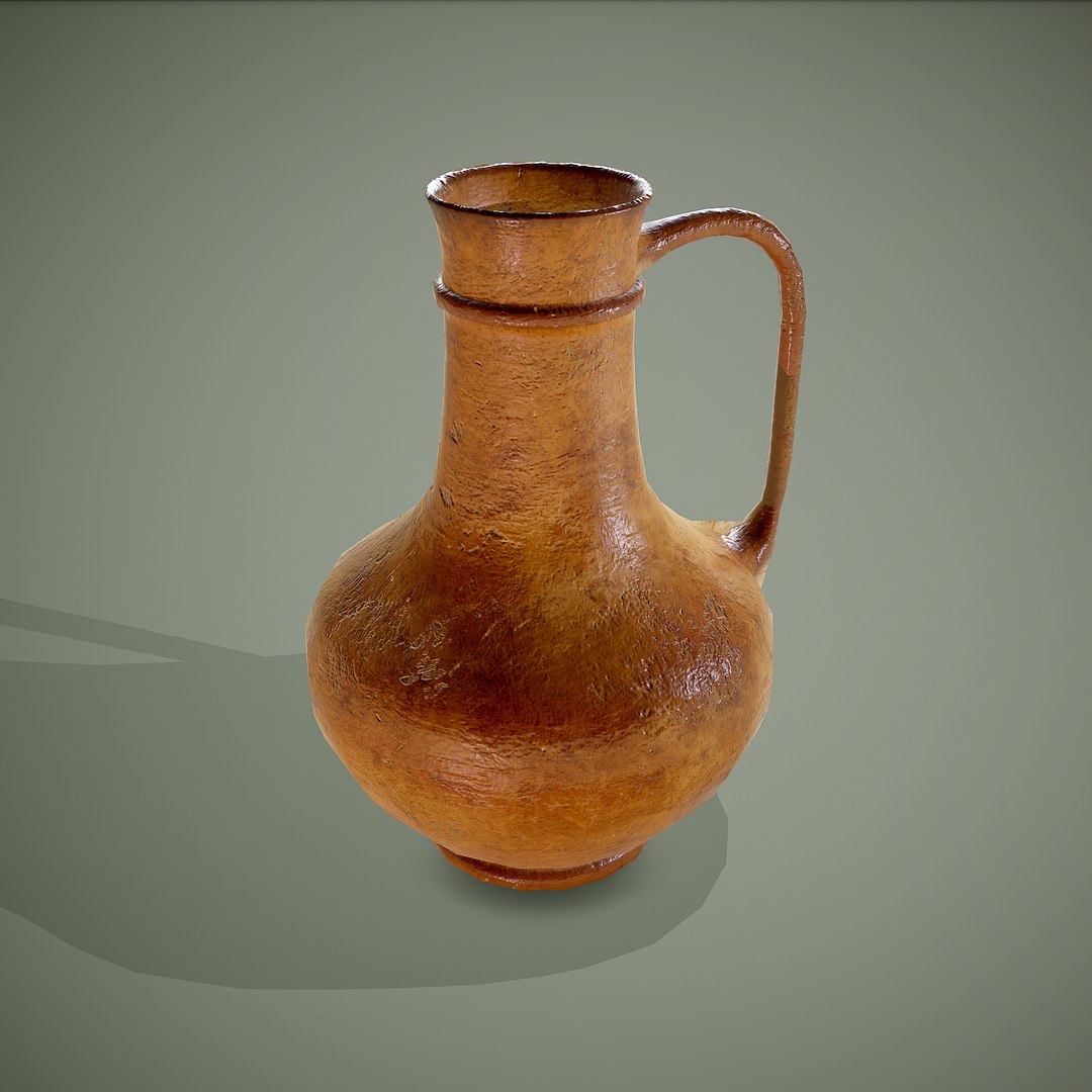 Clay Pot Model - TurboSquid 1435980