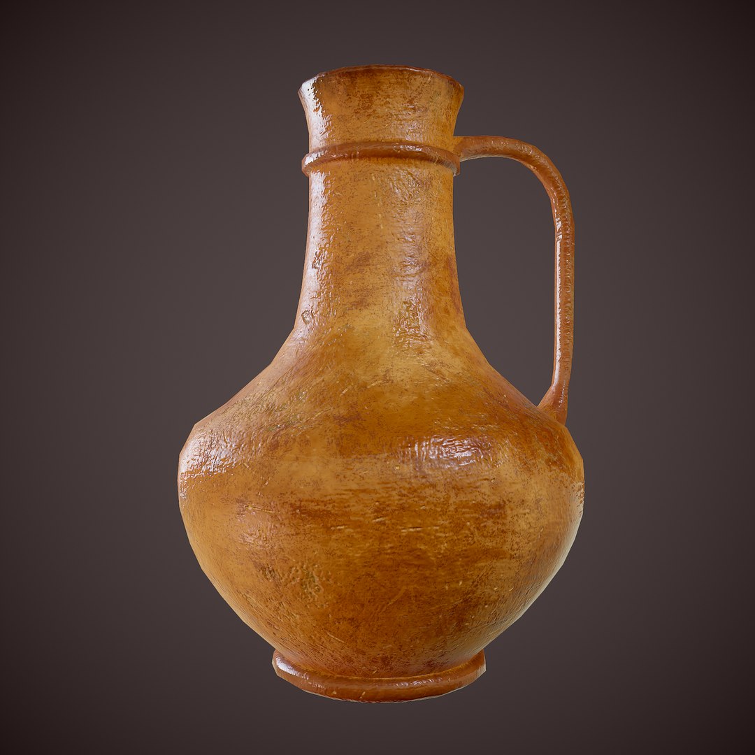 Clay Pot Model - TurboSquid 1435980