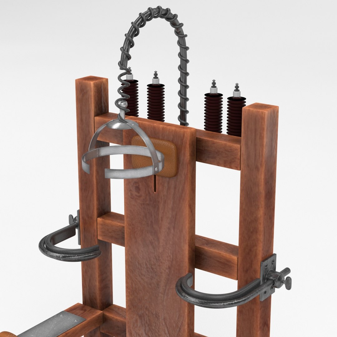 3d Model Of Electric Chair