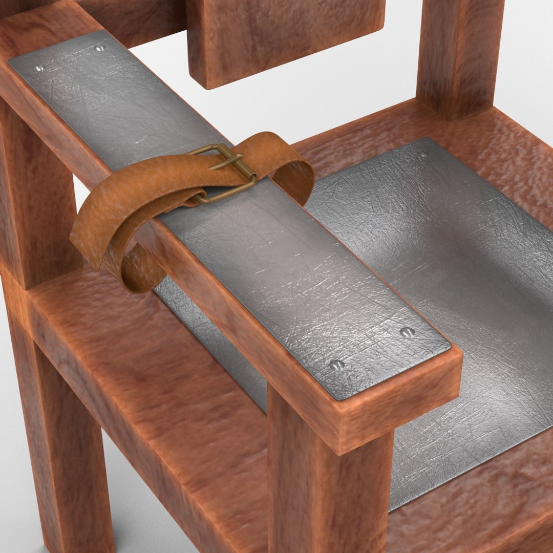 3d Model Of Electric Chair