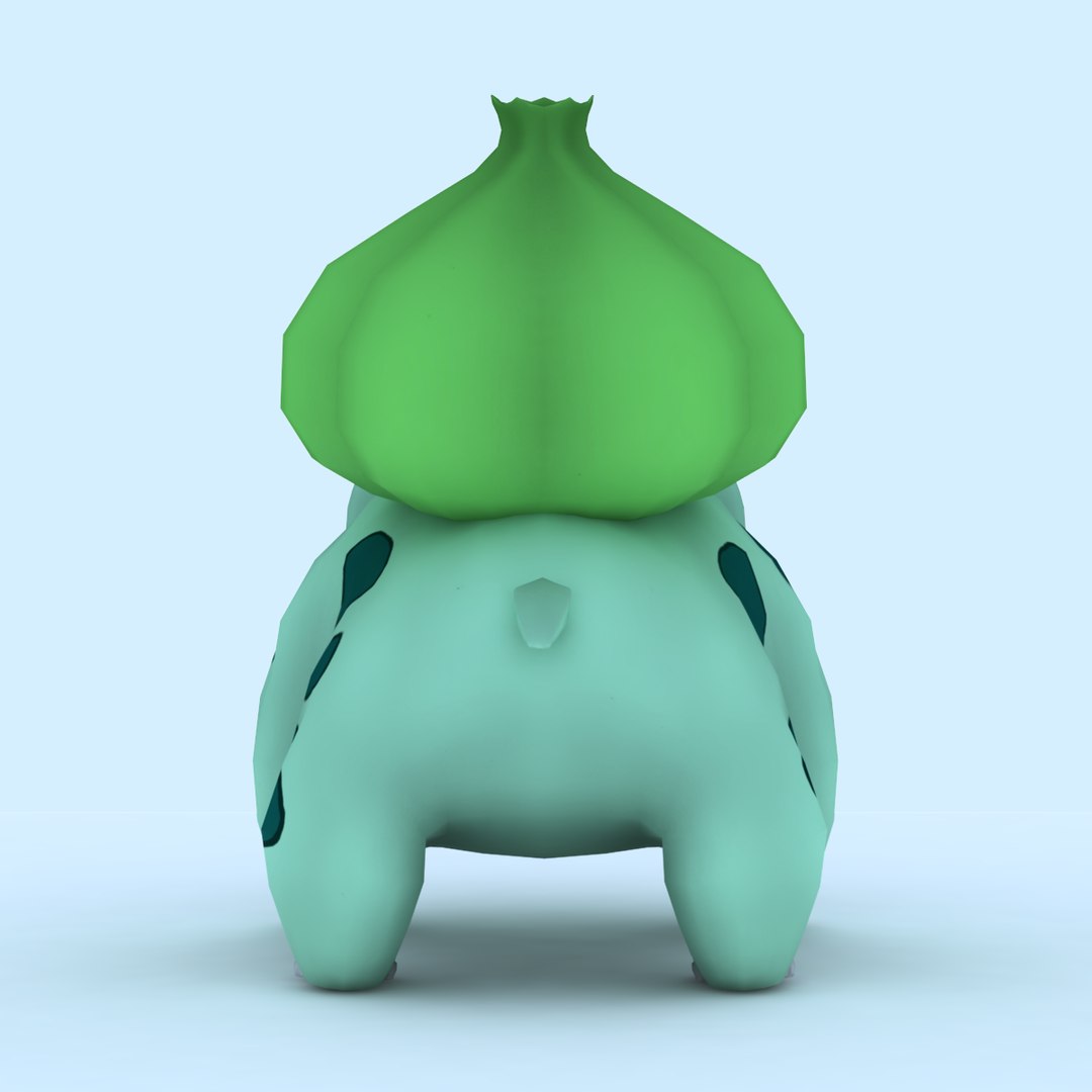 Bulbasaur Games 3d Model