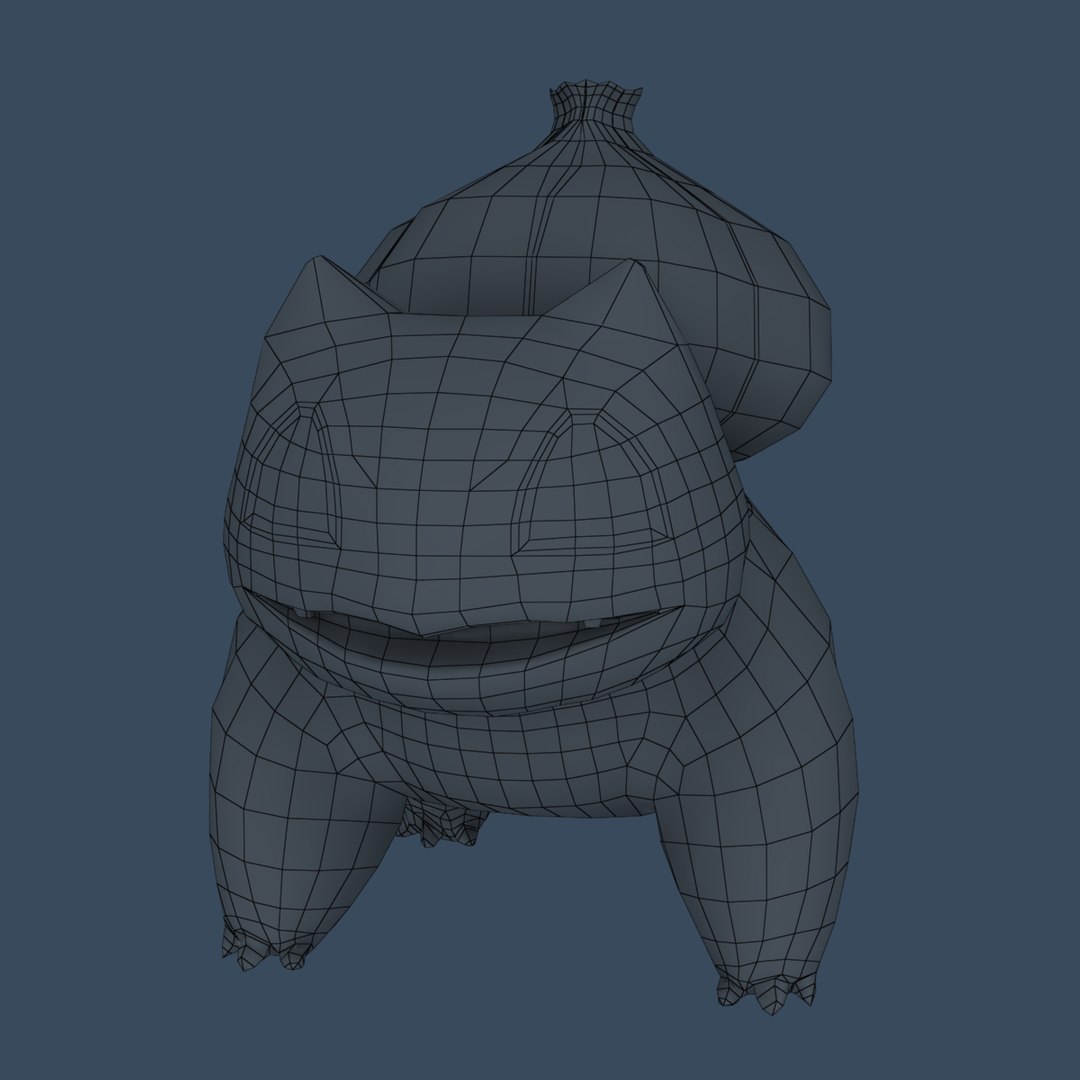 Bulbasaur Games 3d Model