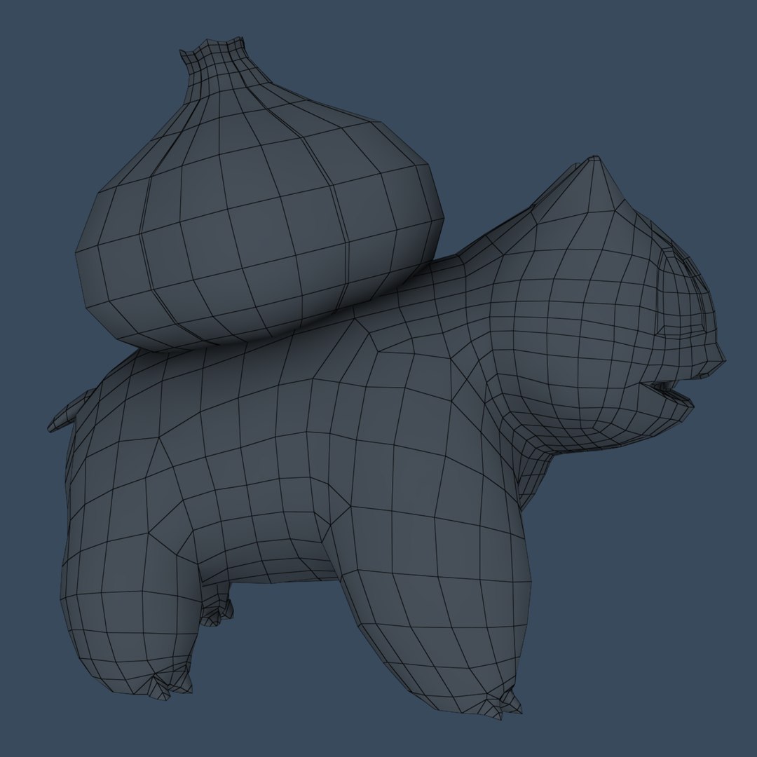 bulbasaur games 3d model