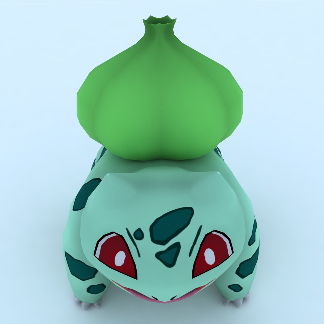 Bulbasaur Games 3d Model