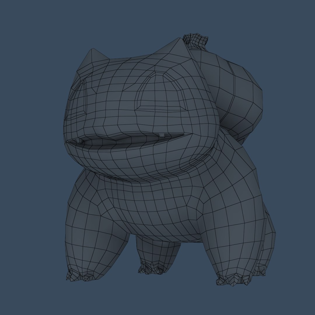 bulbasaur games 3d model