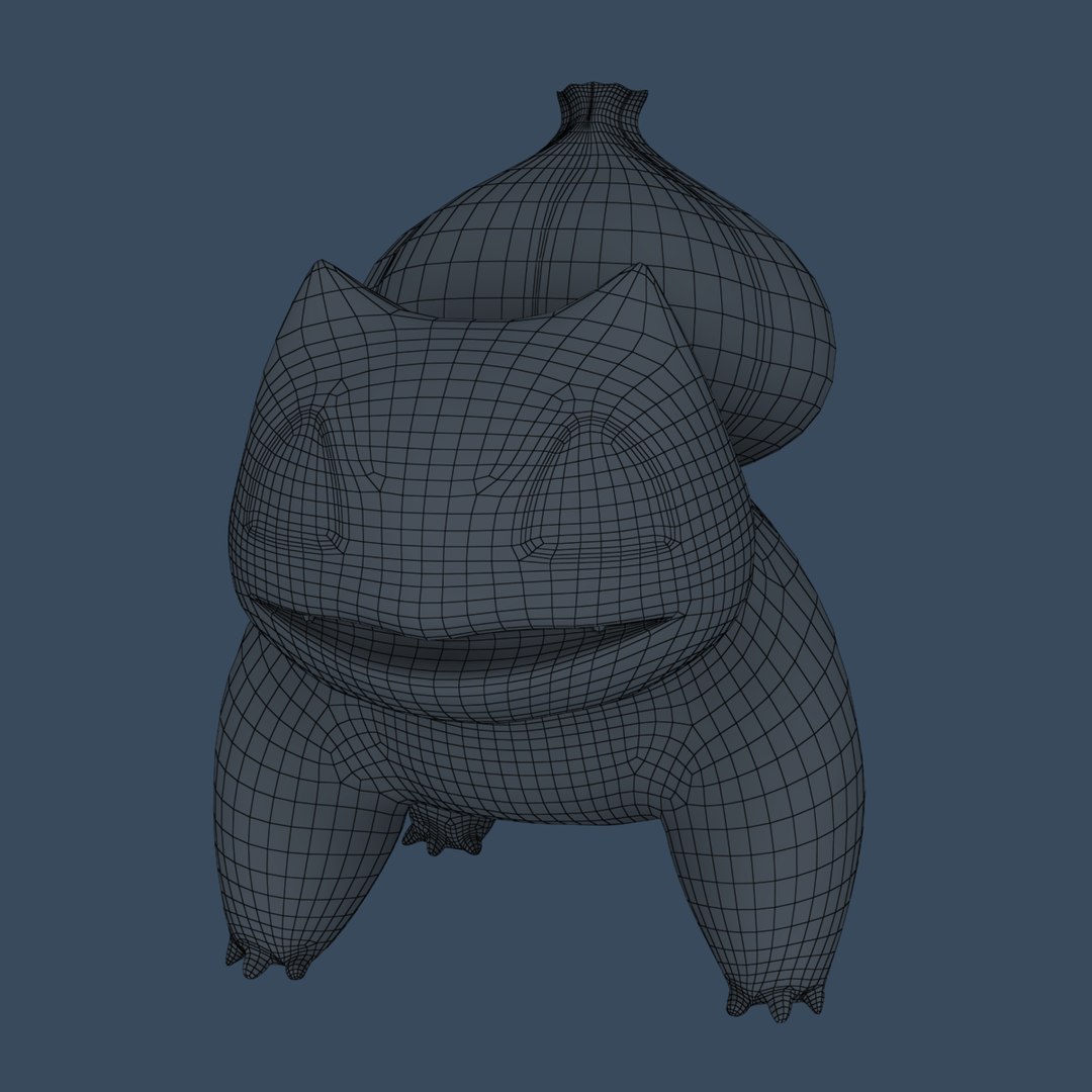 bulbasaur games 3d model