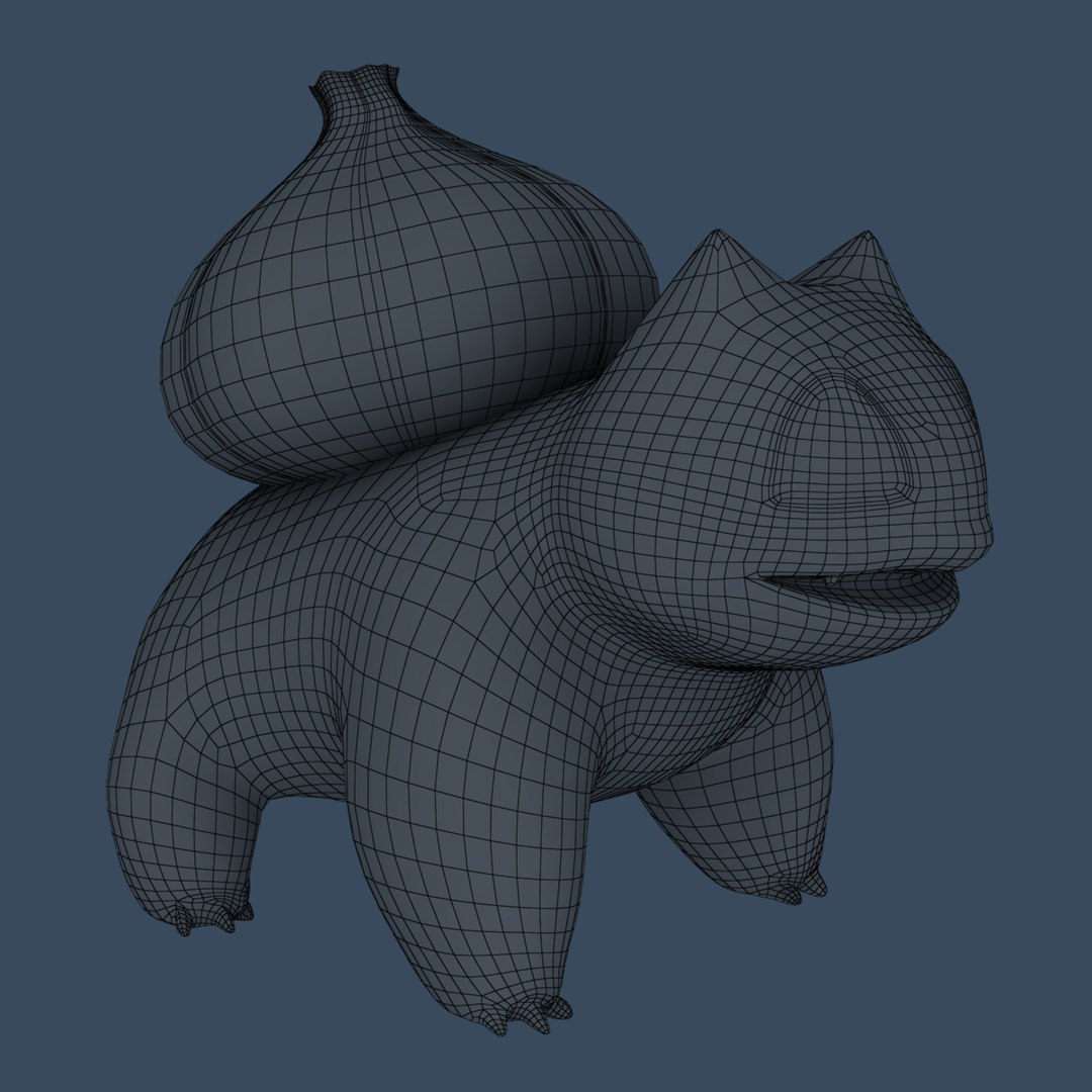 bulbasaur games 3d model
