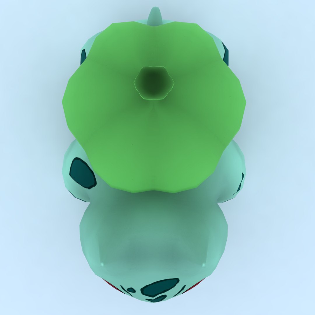 Bulbasaur Games 3d Model