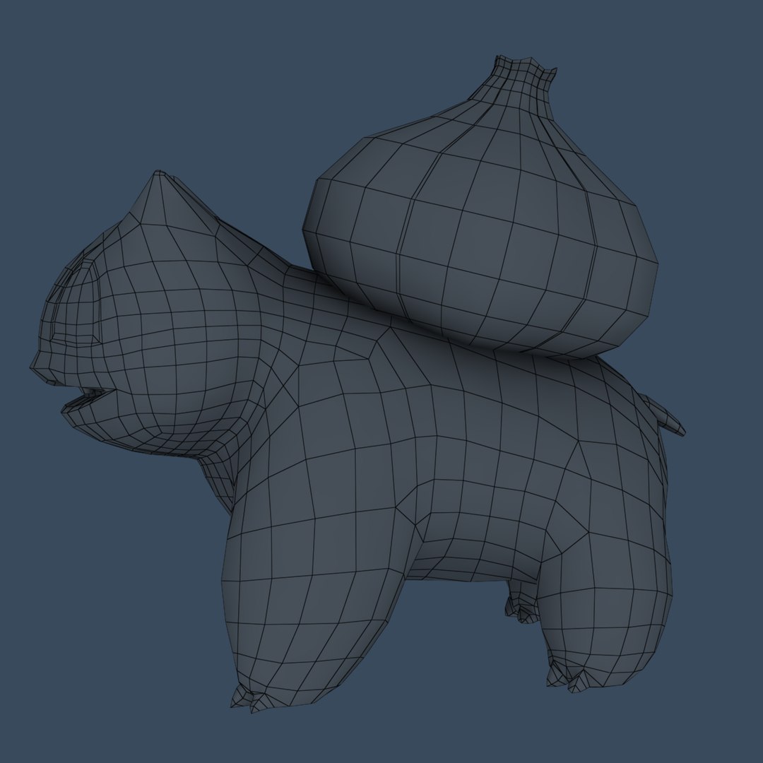 bulbasaur games 3d model
