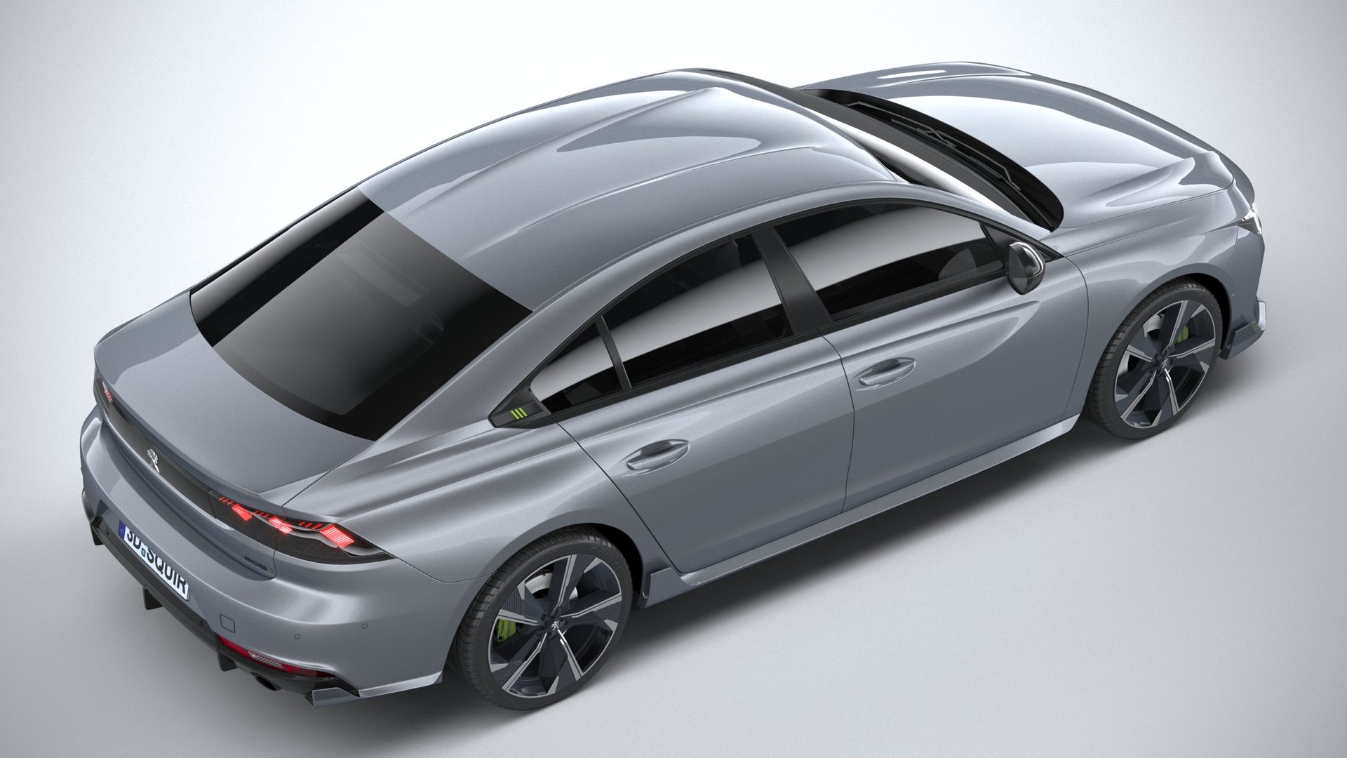 Peugeot 508 Pse Model - TurboSquid 1683110