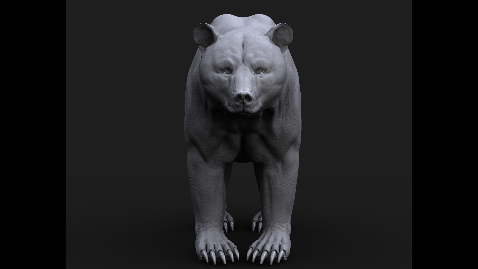 3D BEAR XGEN-CORE Model - TurboSquid 1722621