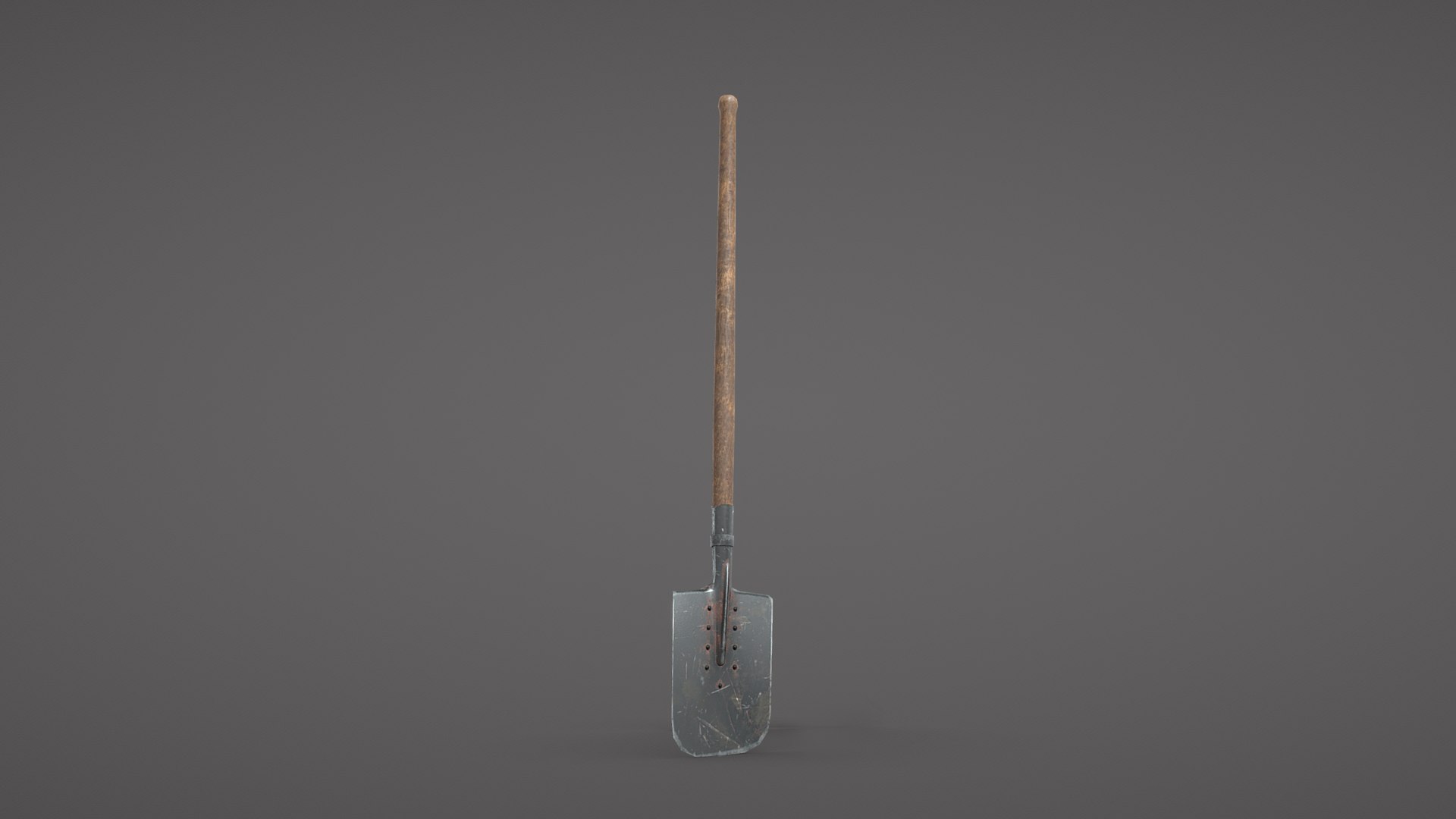 3D Shovel Army Ammunition USSR WWII Model - TurboSquid 1856883