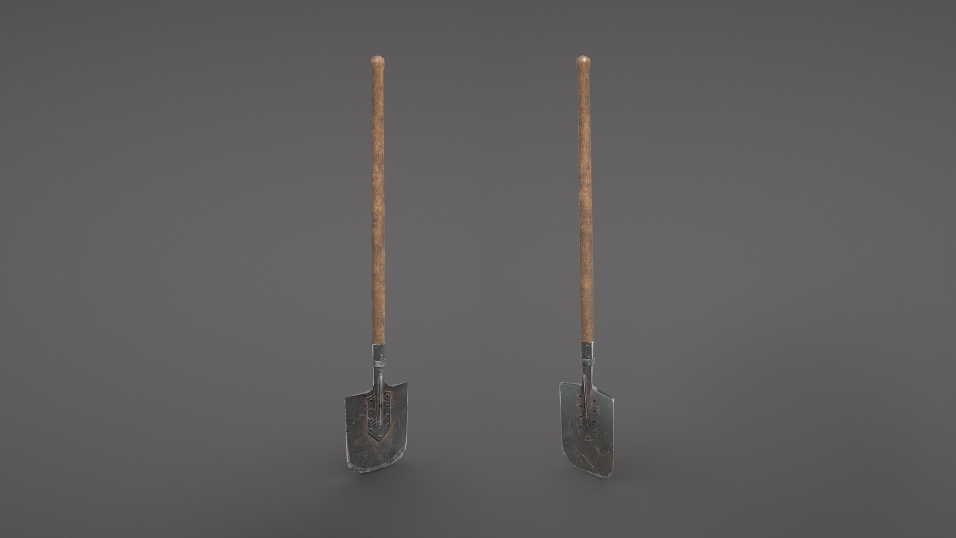 3D Shovel Army Ammunition USSR WWII Model - TurboSquid 1856883