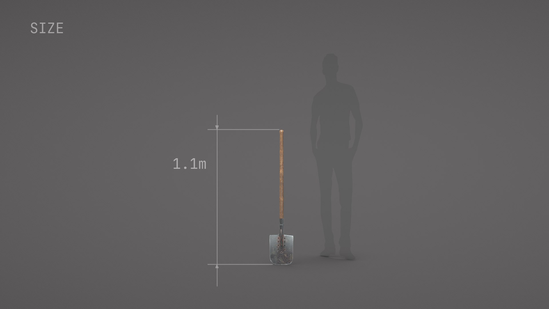 3D Shovel Army Ammunition USSR WWII Model - TurboSquid 1856883