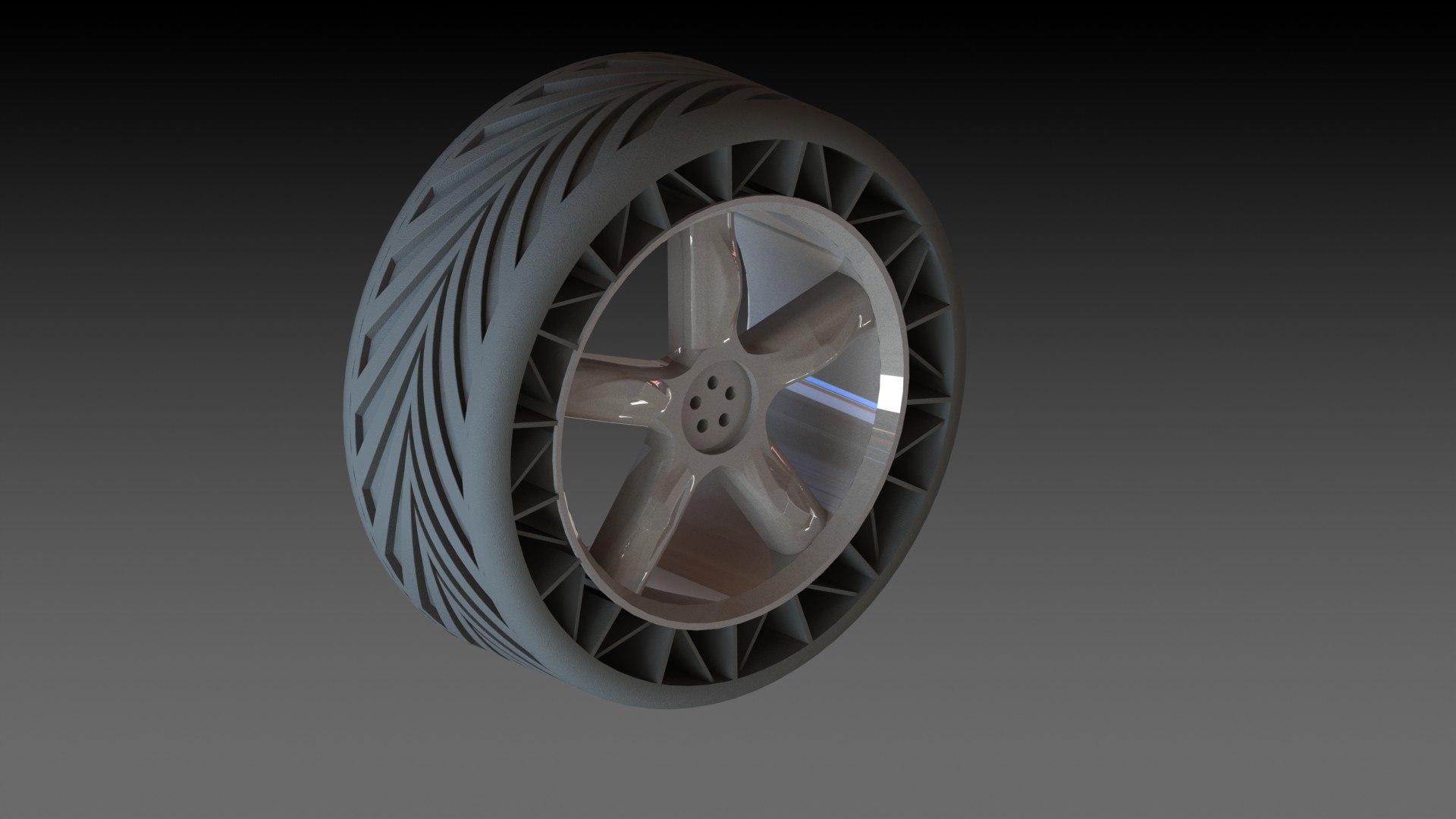 Air Wheel 3d Model