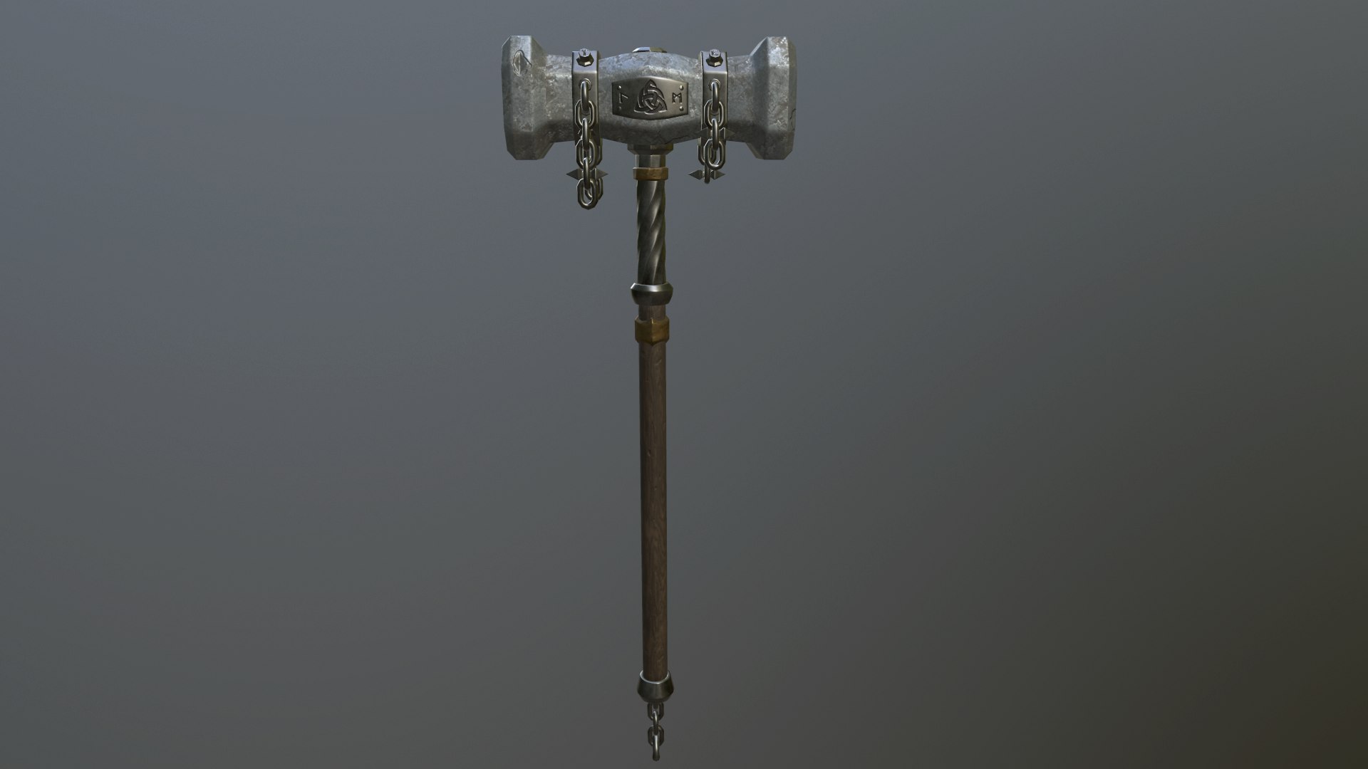 Medieval ancient hammer 3D - TurboSquid 1369494