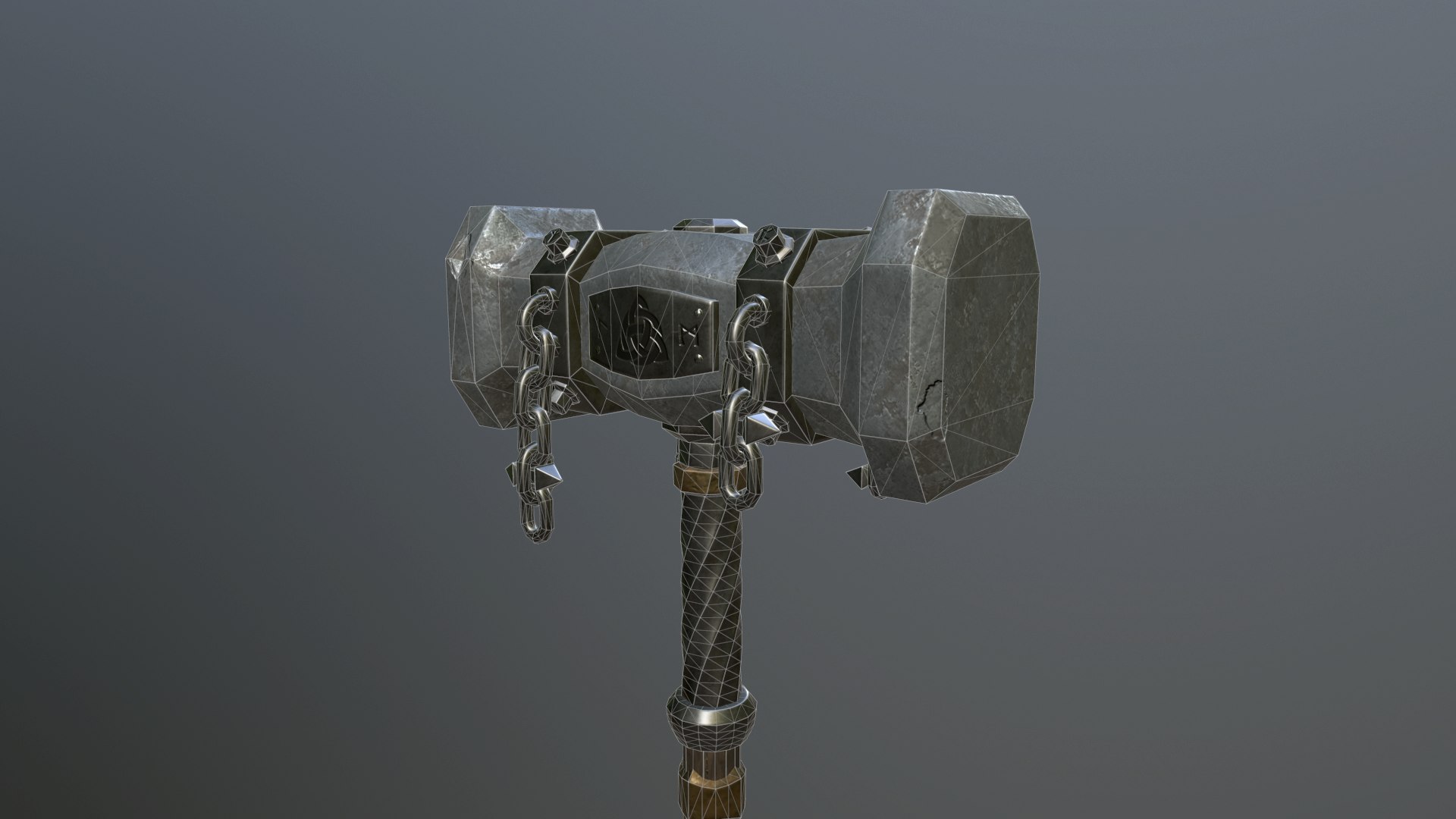 Medieval ancient hammer 3D - TurboSquid 1369494