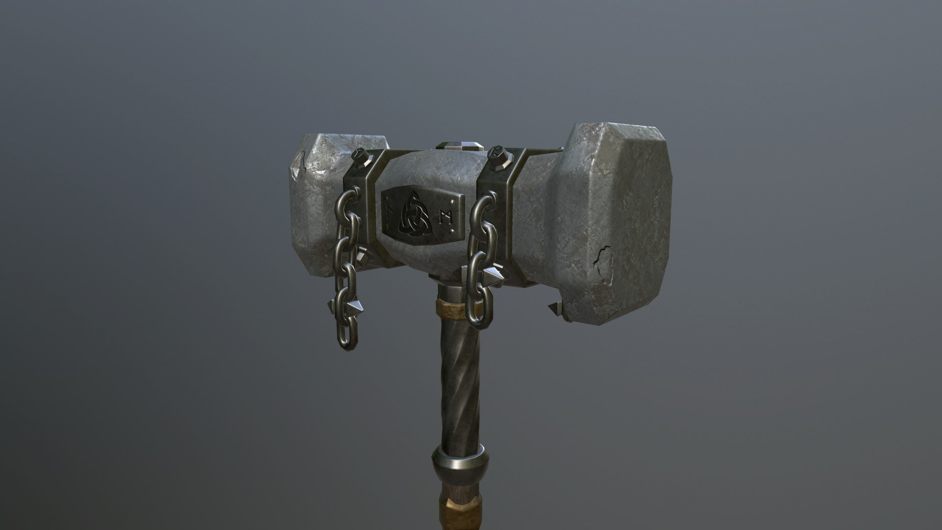 Medieval ancient hammer 3D - TurboSquid 1369494
