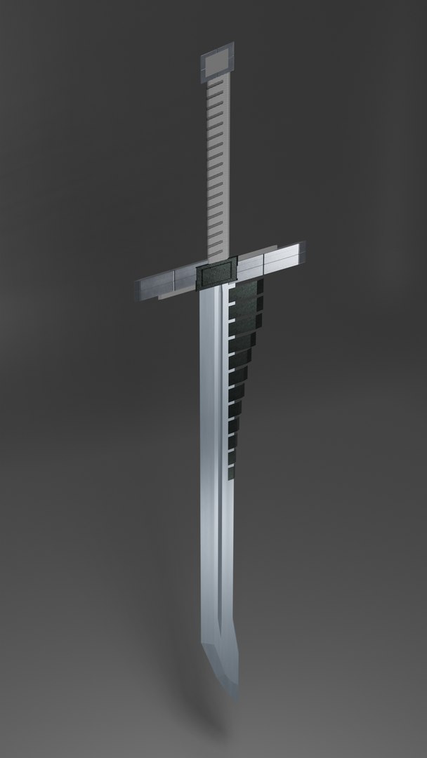 3D Single Blade Sword Model - TurboSquid 1730940