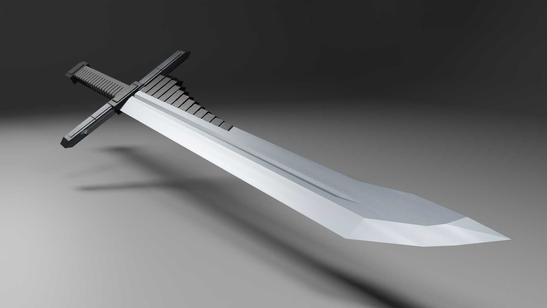 3D Single Blade Sword Model - TurboSquid 1730940