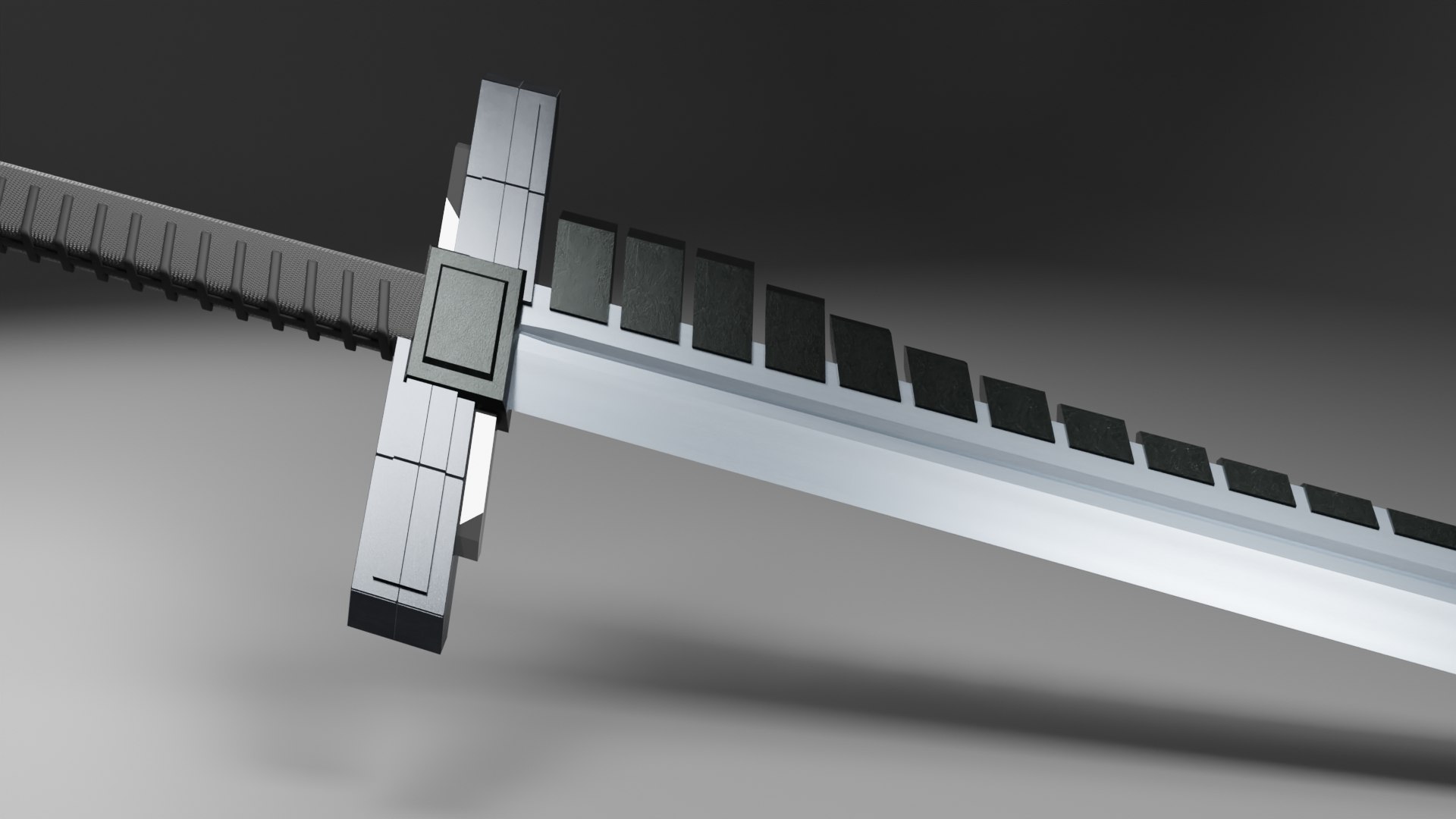 3D Single Blade Sword Model - TurboSquid 1730940