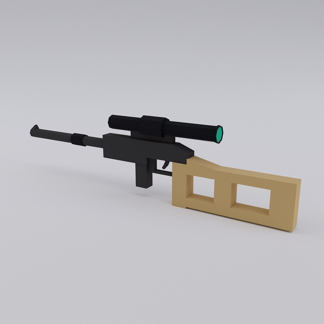 VSK 94 Sniper Rifle Gun 3D Model - TurboSquid 1991707
