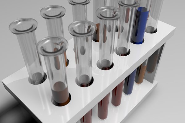test tube 3d model