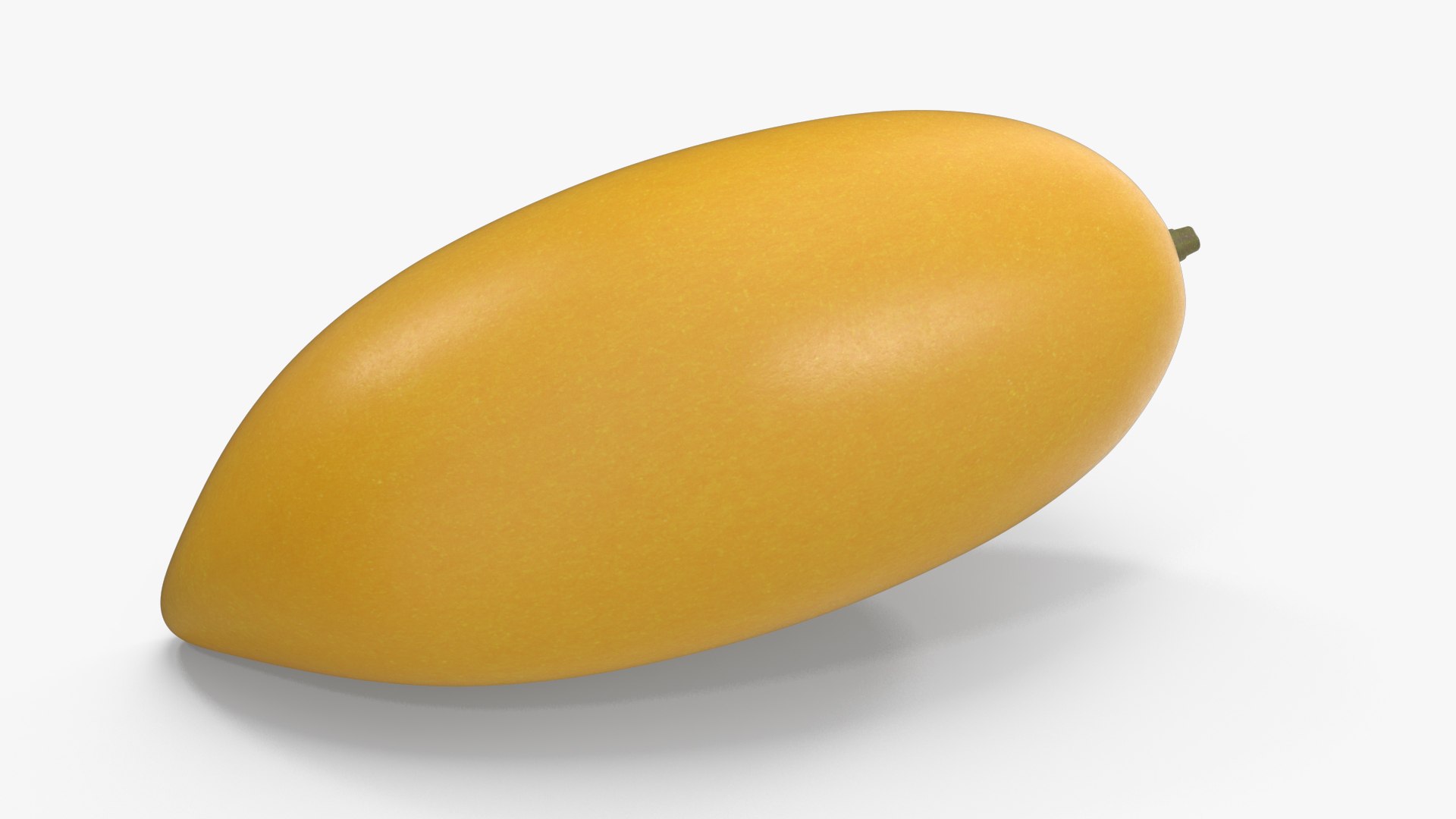 3D Yellow Long Mango - TurboSquid 2246195