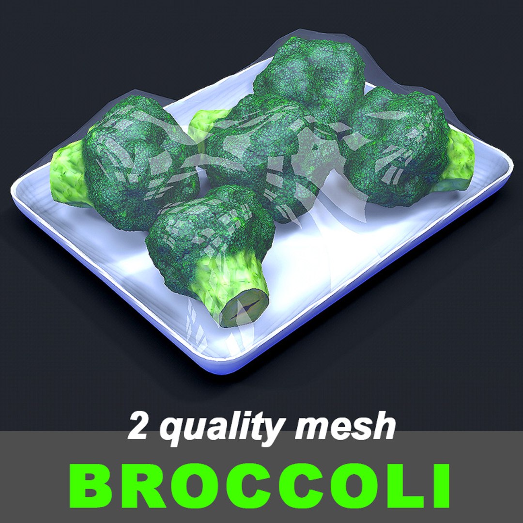 Broccoli Mesh 3D Model - TurboSquid 1386711