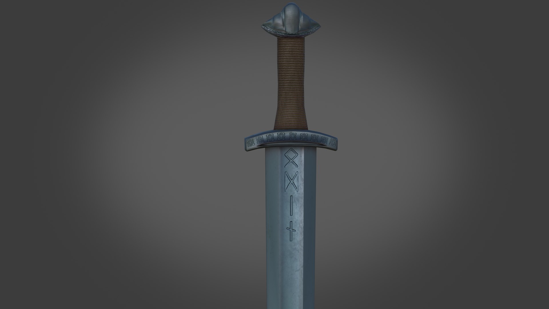 Stylized Viking Sword Model - TurboSquid 2116917