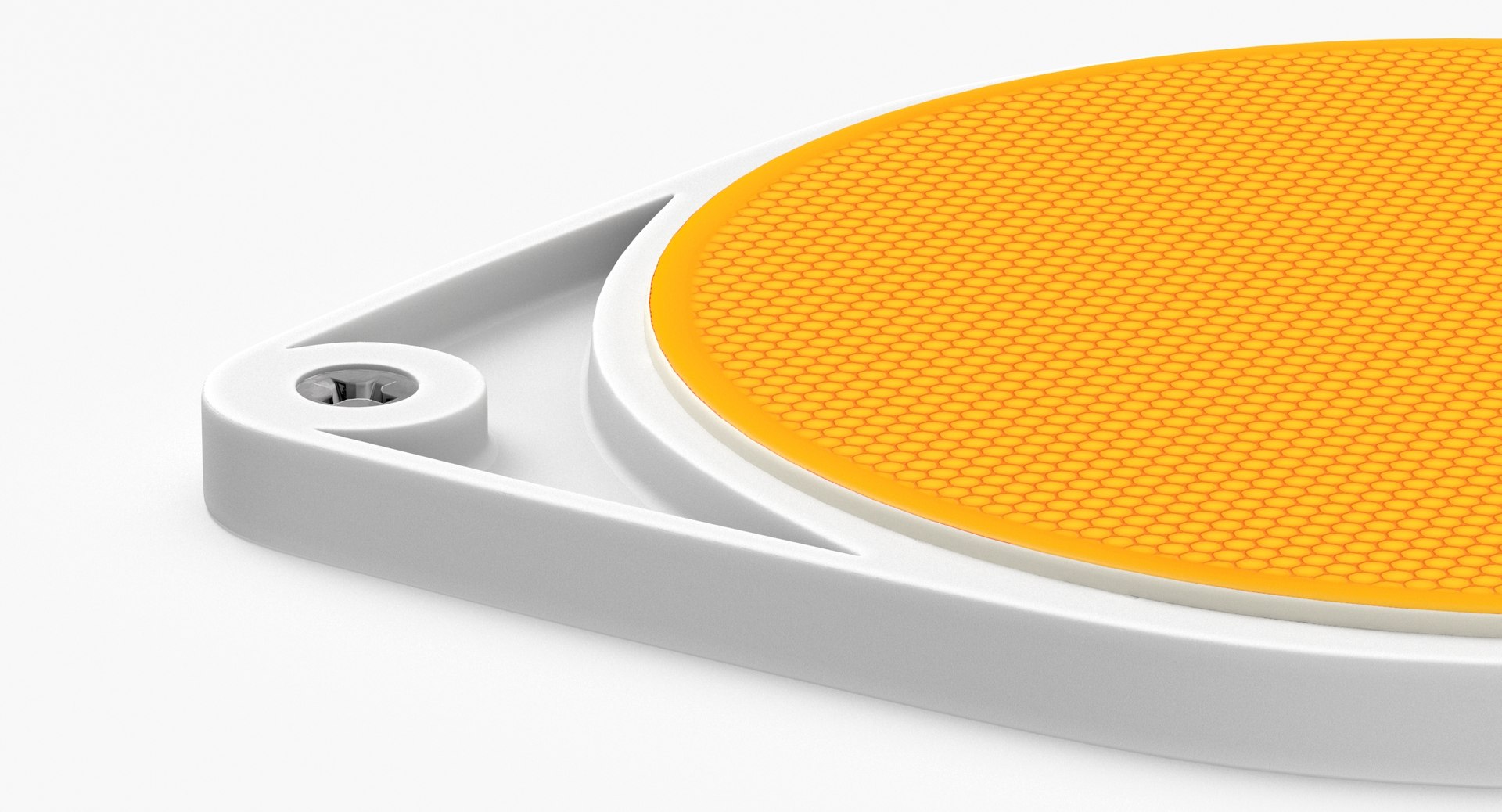 Road Stud Round Reflectors Red 3D Model - TurboSquid 1978554