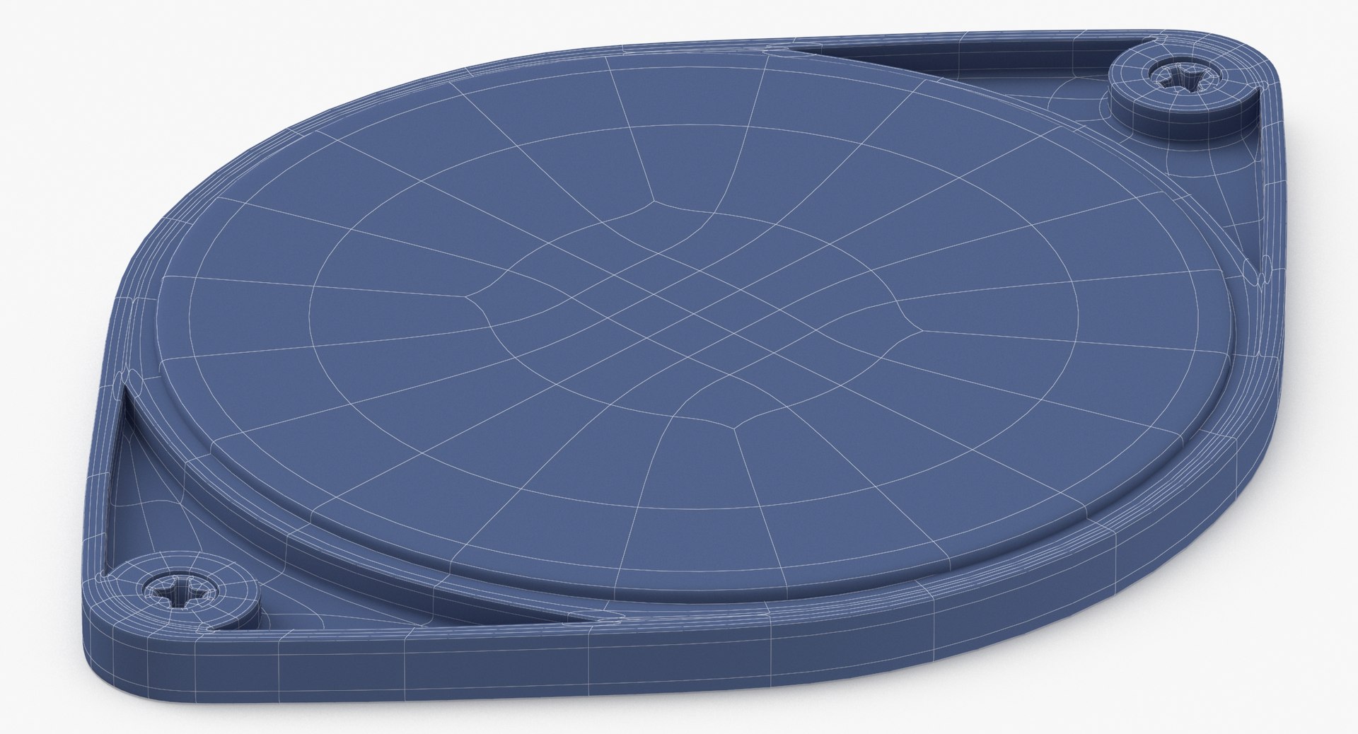 Road Stud Round Reflectors Red 3D Model - TurboSquid 1978554