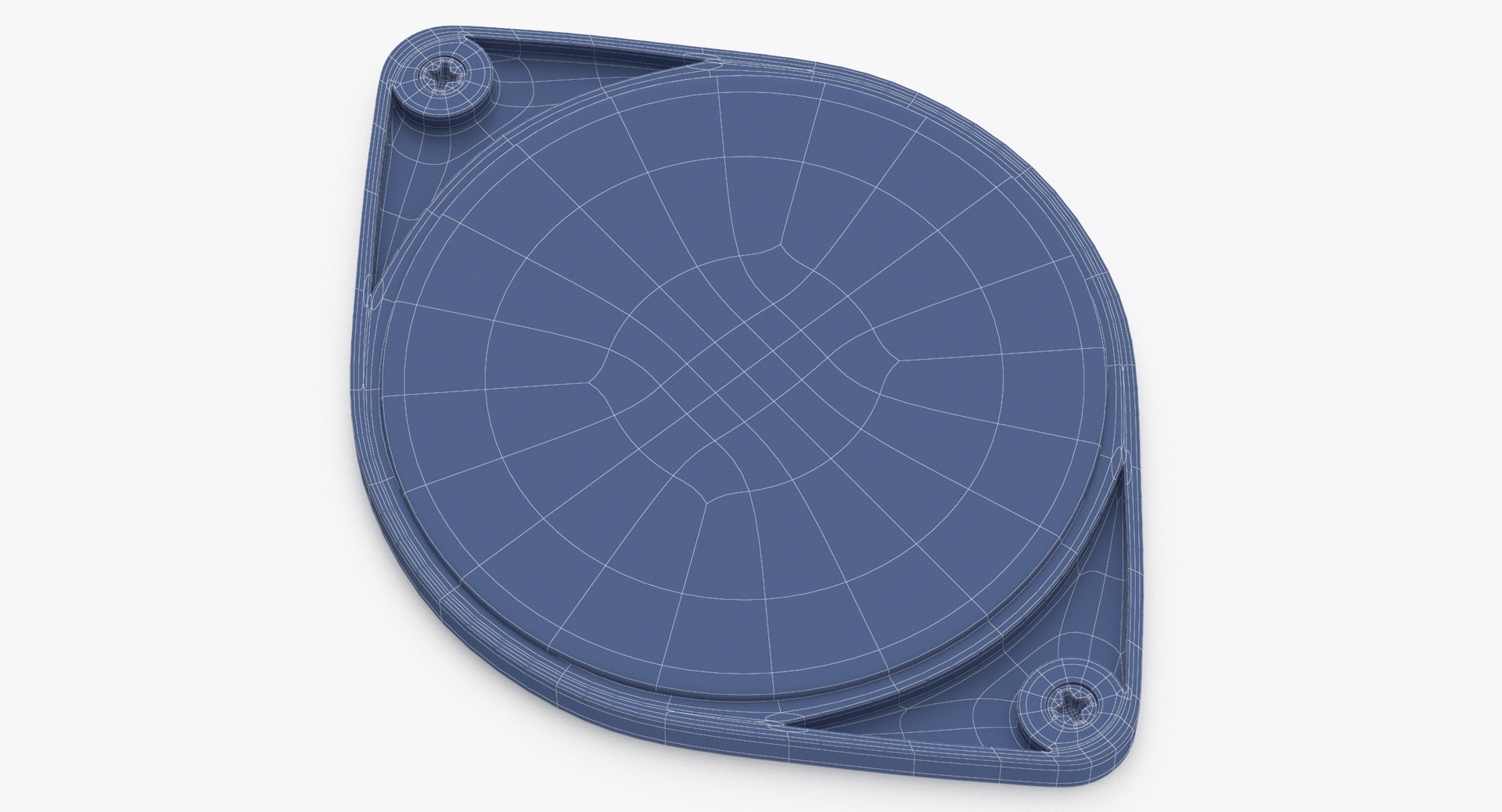 Road Stud Round Reflectors Red 3D Model - TurboSquid 1978554