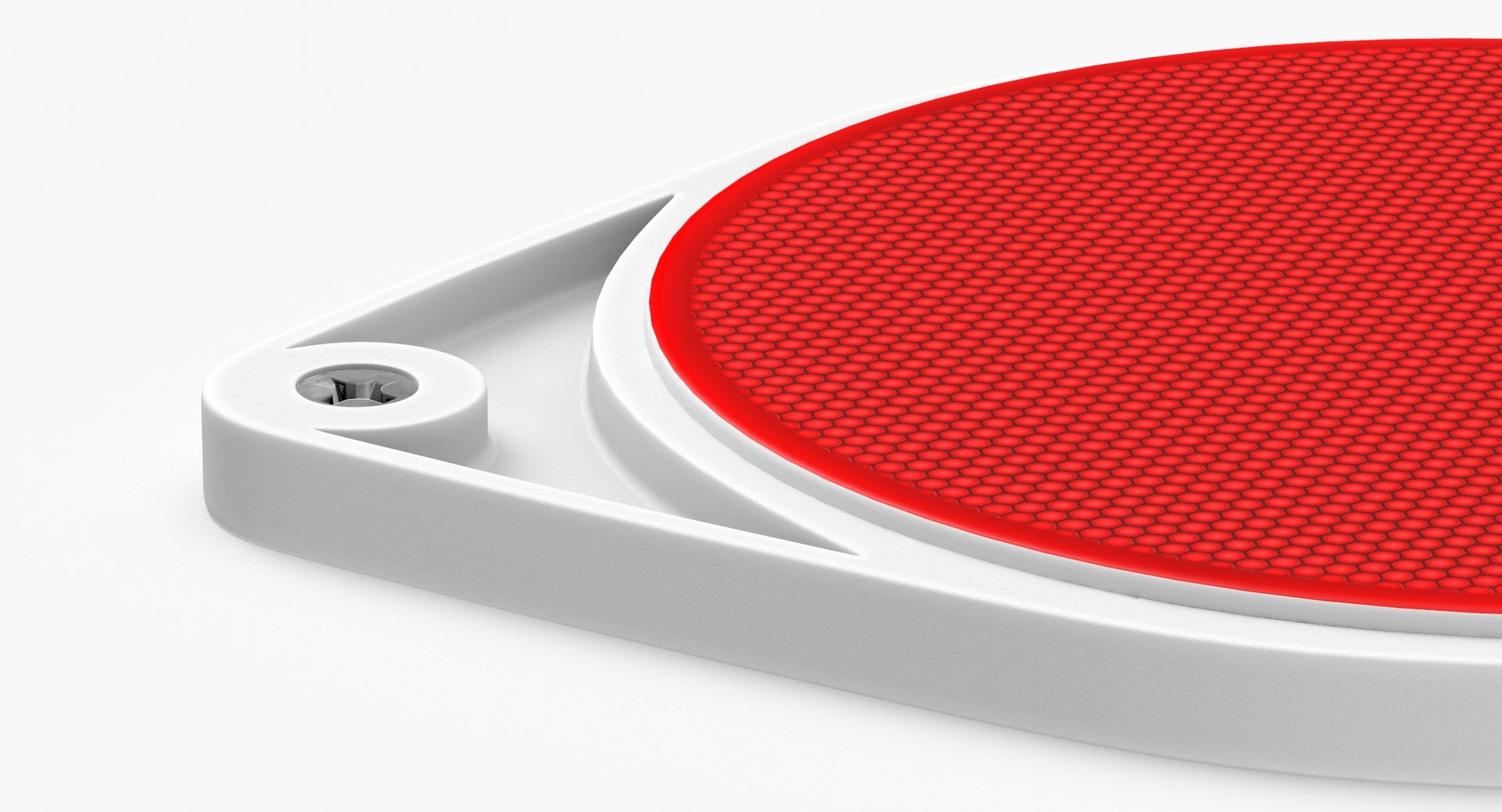 Road Stud Round Reflectors Red 3D Model - TurboSquid 1978554