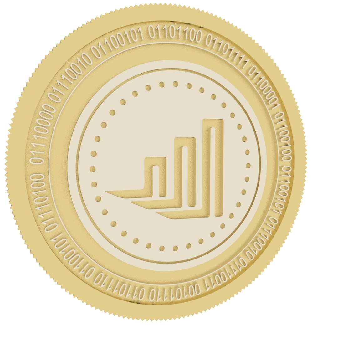 3D Idex Gold Coin - TurboSquid 1497657