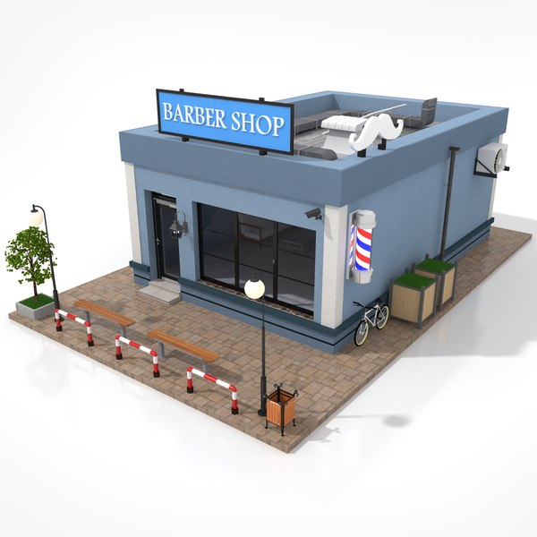 Barber Shop 3D Models for Download | TurboSquid