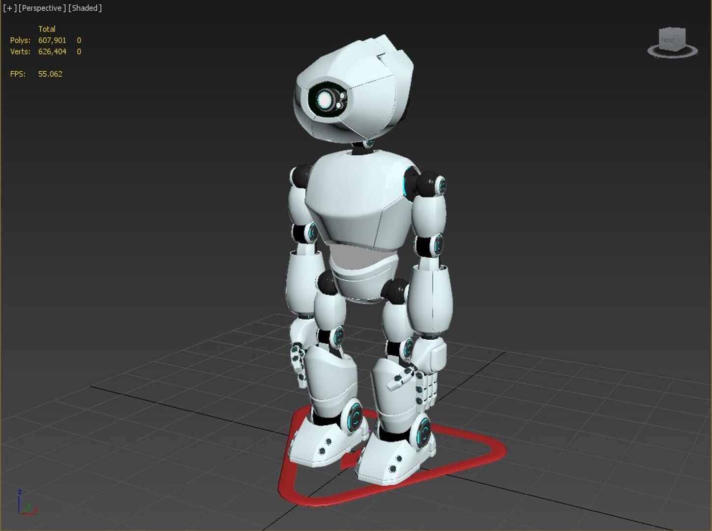 3D Model Robot Character Android - TurboSquid 1553225