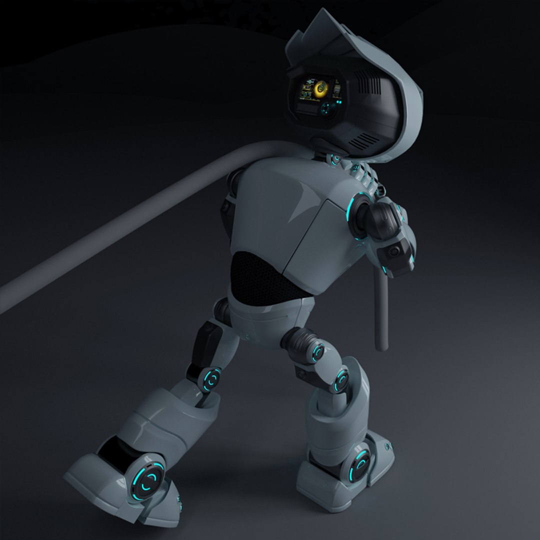3D Model Robot Character Android - TurboSquid 1553225