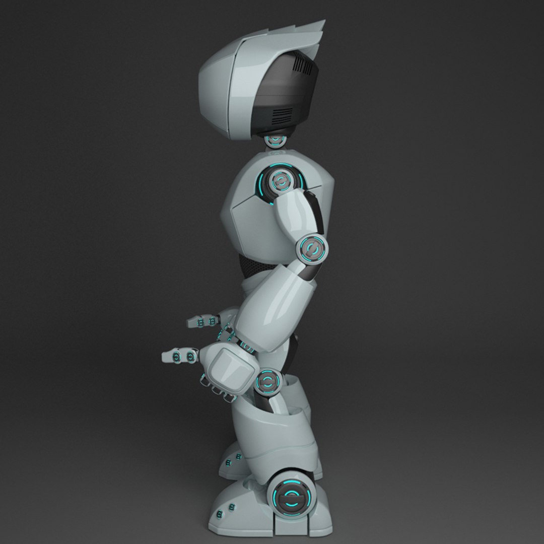 3D Model Robot Character Android - TurboSquid 1553225