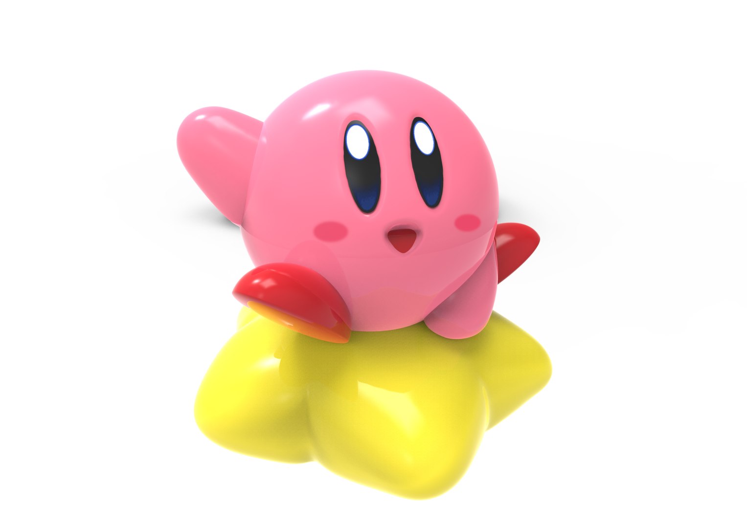 3D Kirby Character Model - TurboSquid 1250436