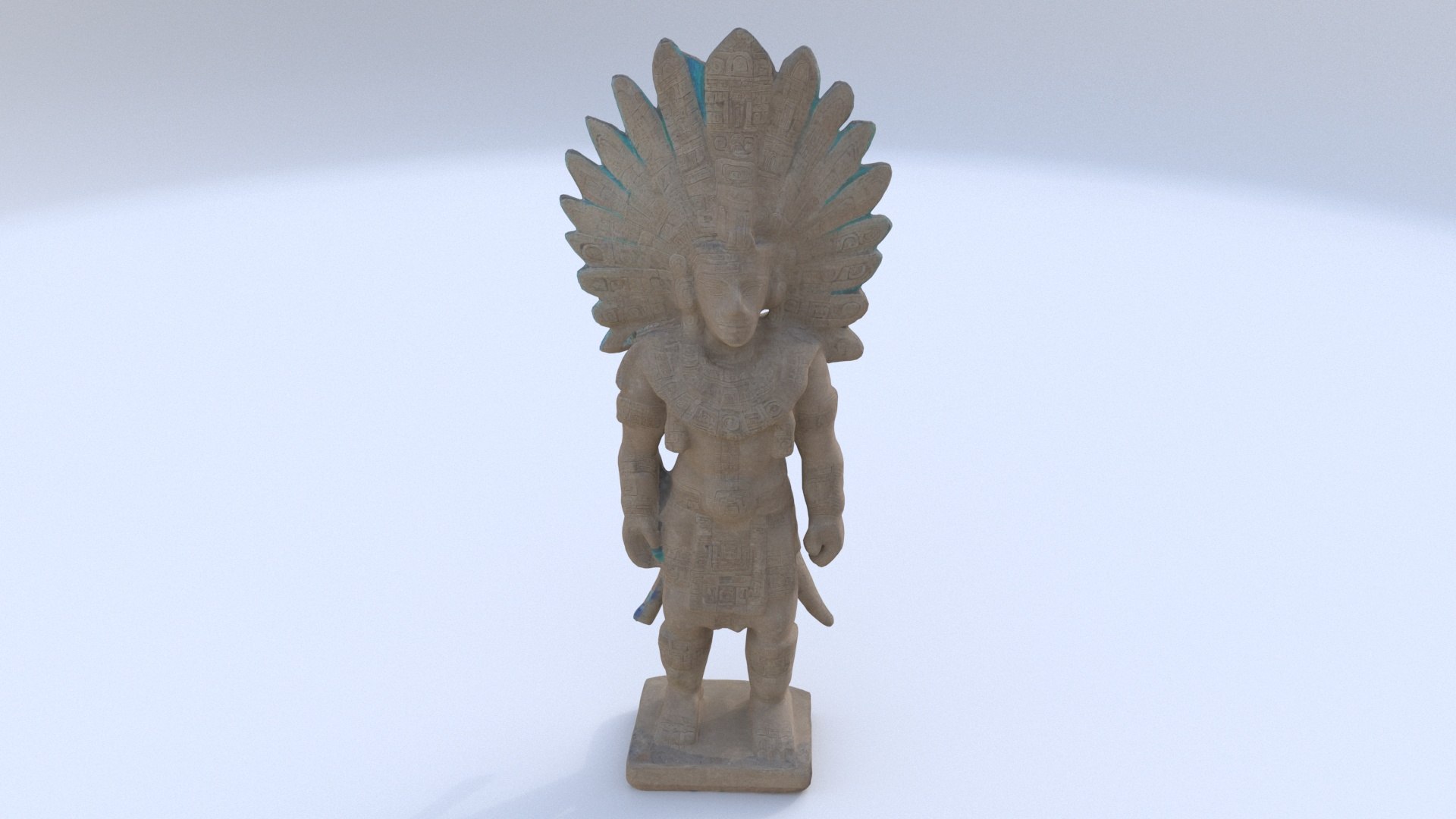 3D Model Collection 19 Aztec Mayan Statues - TurboSquid 2328524