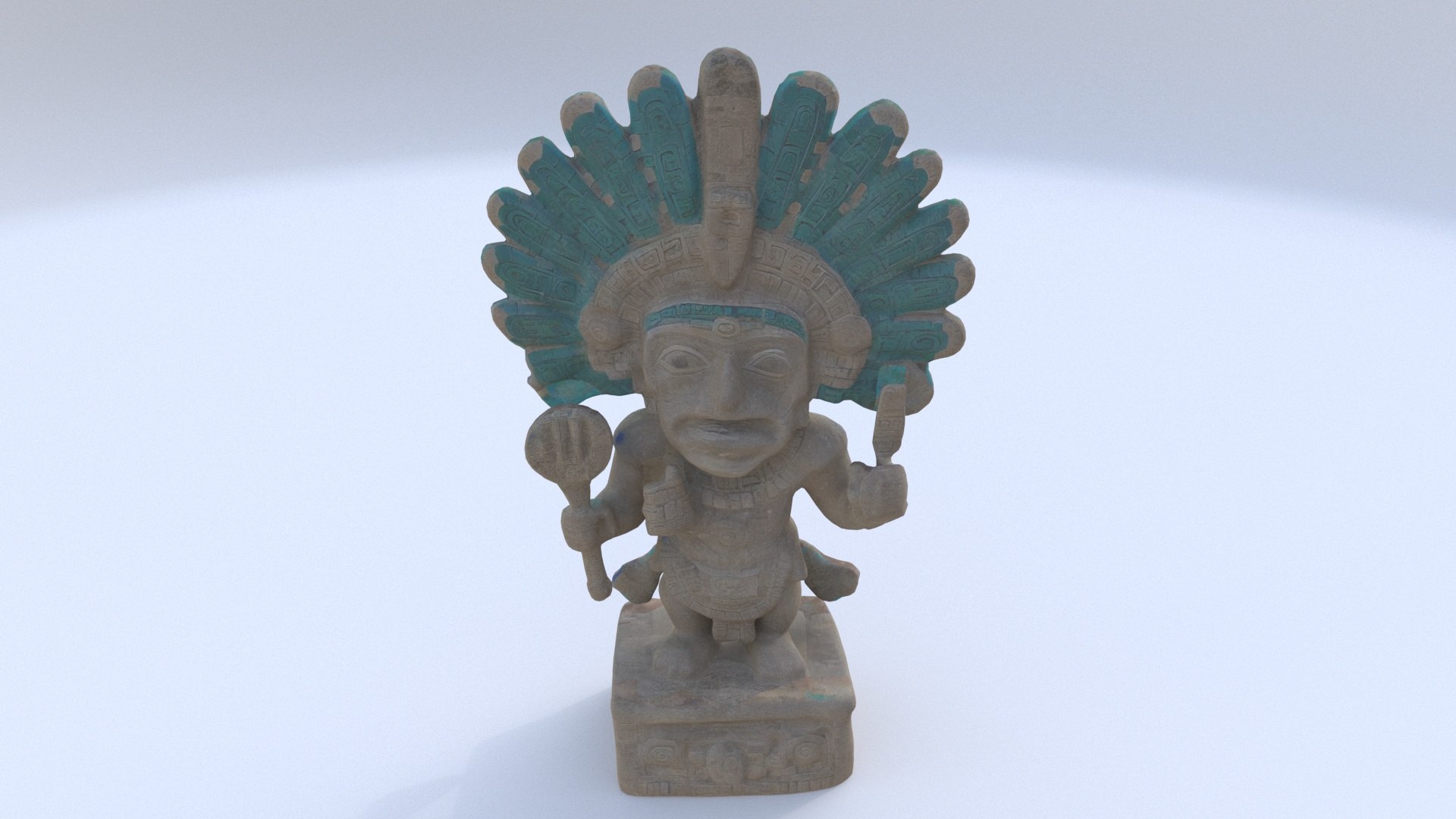 3D Model Collection 19 Aztec Mayan Statues - TurboSquid 2328524