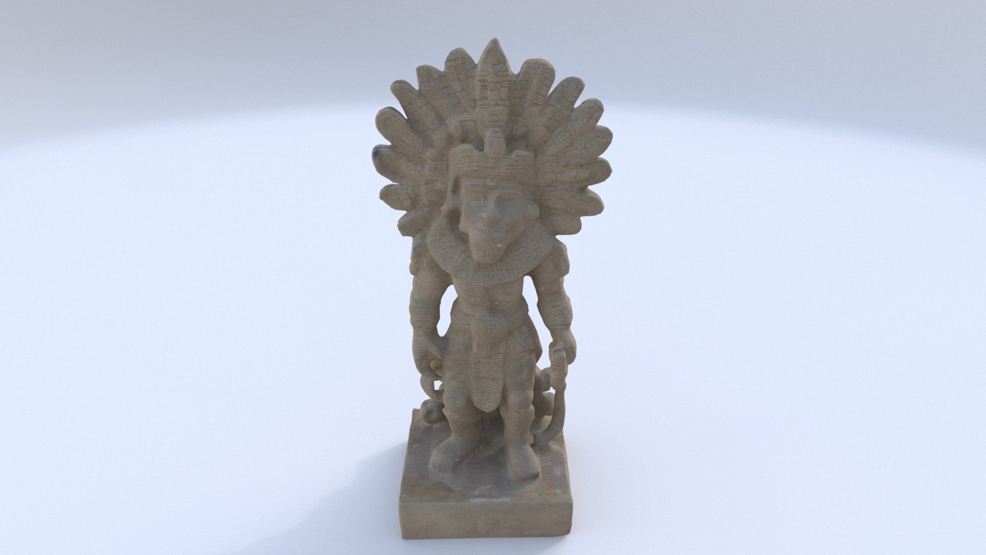 3D Model Collection 19 Aztec Mayan Statues - TurboSquid 2328524