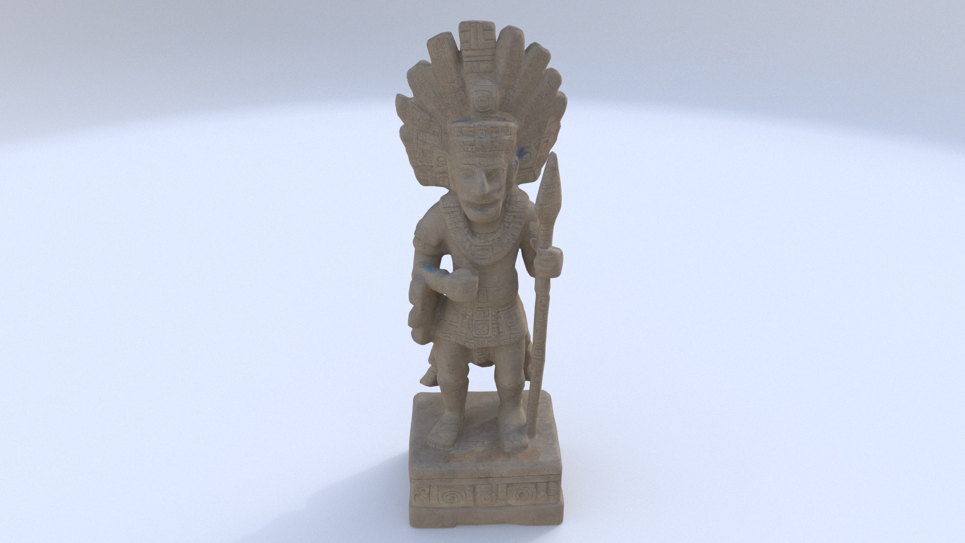 3D Model Collection 19 Aztec Mayan Statues - TurboSquid 2328524