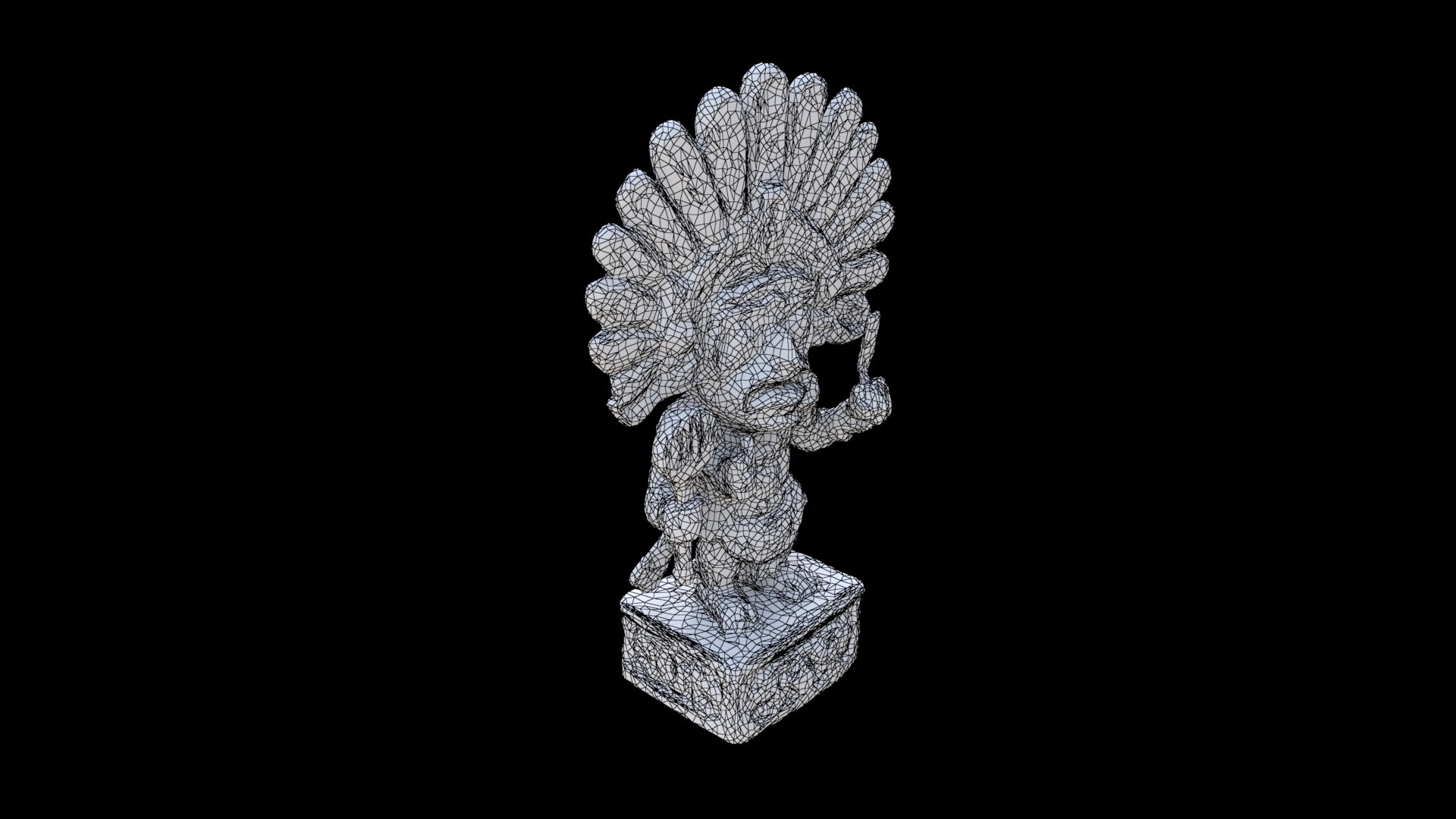 3D Model Collection 19 Aztec Mayan Statues - TurboSquid 2328524