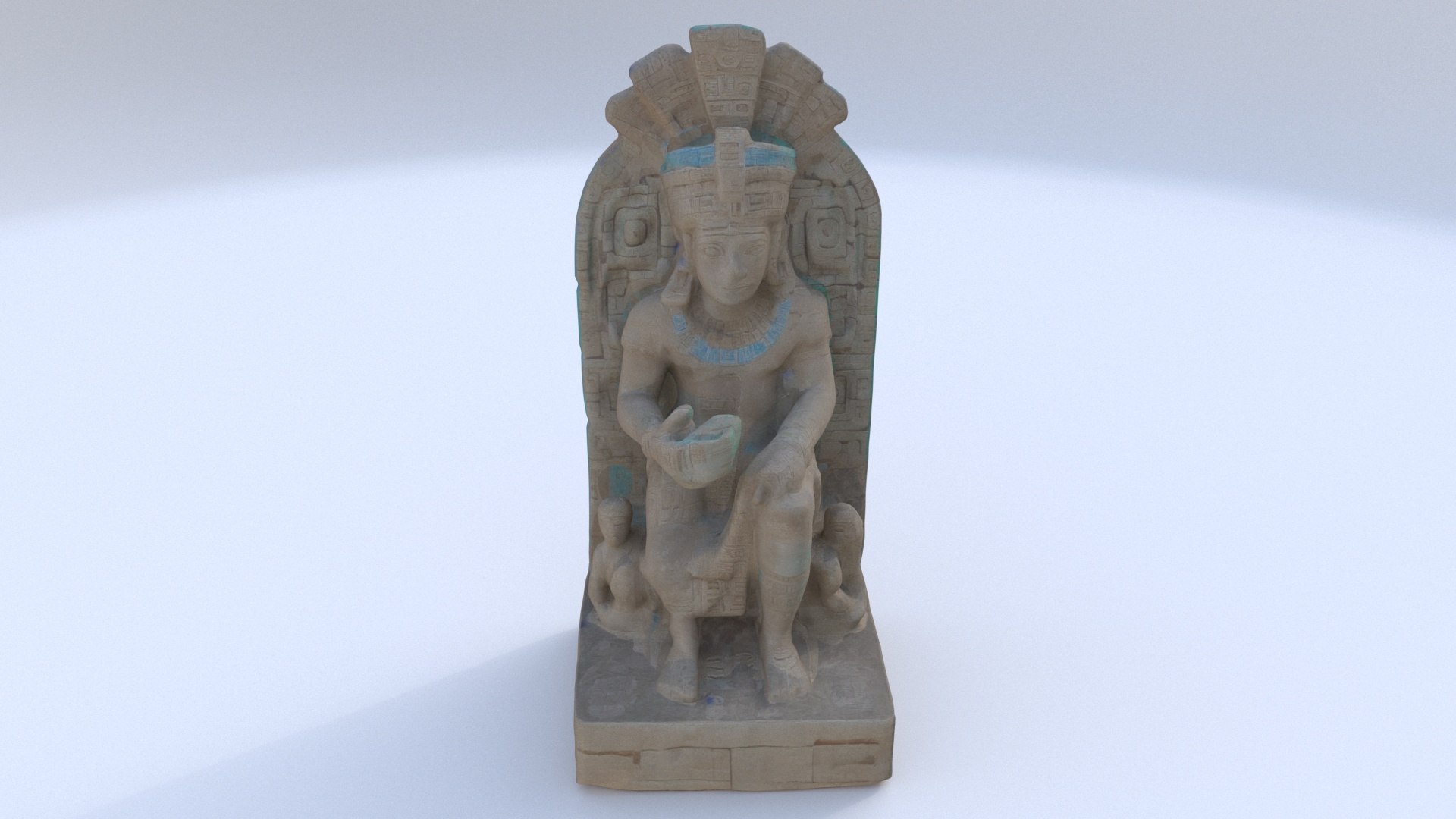 3D Model Collection 19 Aztec Mayan Statues - TurboSquid 2328524