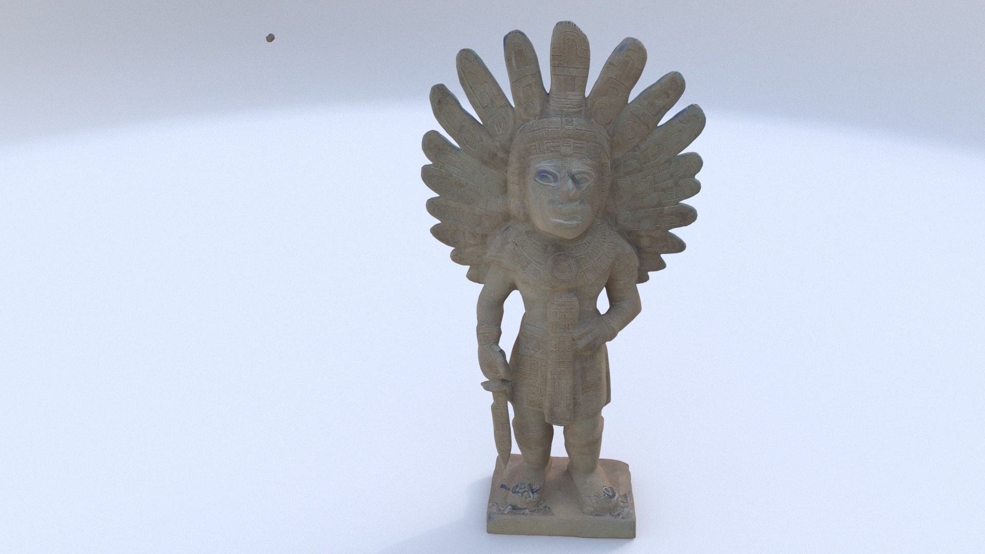 3D Model Collection 19 Aztec Mayan Statues - TurboSquid 2328524