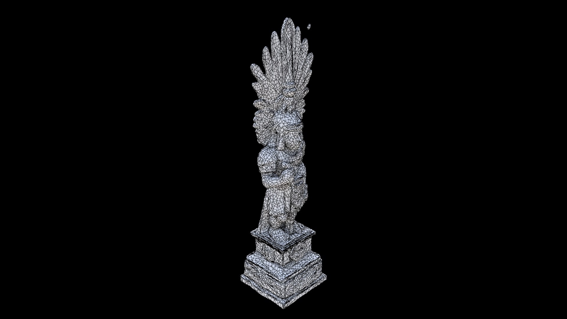 3D Model Collection 19 Aztec Mayan Statues - TurboSquid 2328524