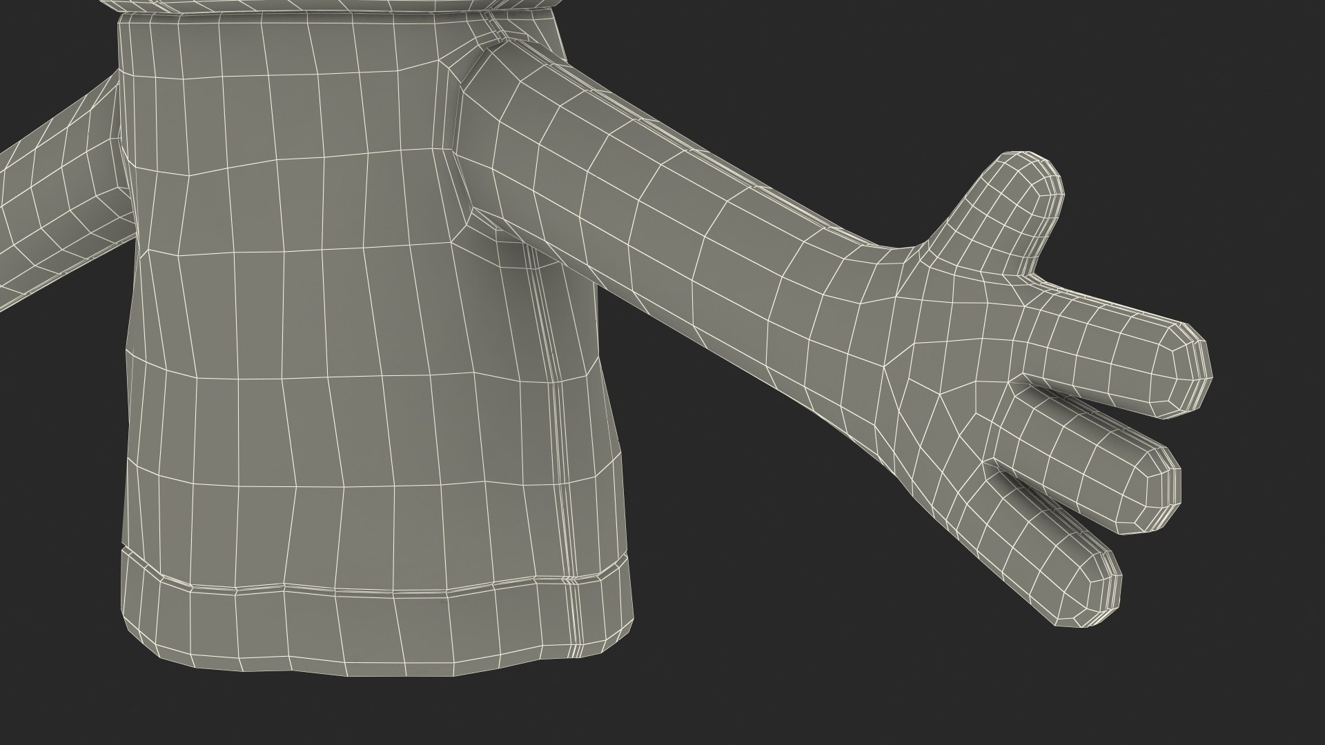 Hand Puppet Elmo Fur Rigged 3D Model - TurboSquid 2004682